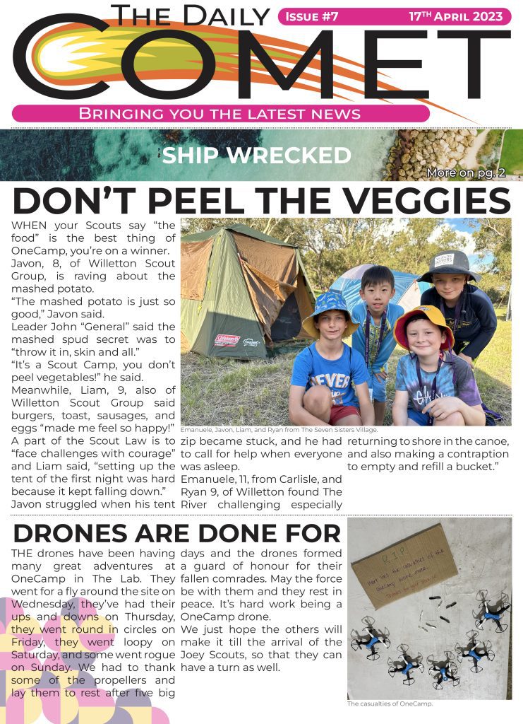 Newspaper - Scouts WA OneCamp 2026 – Discover